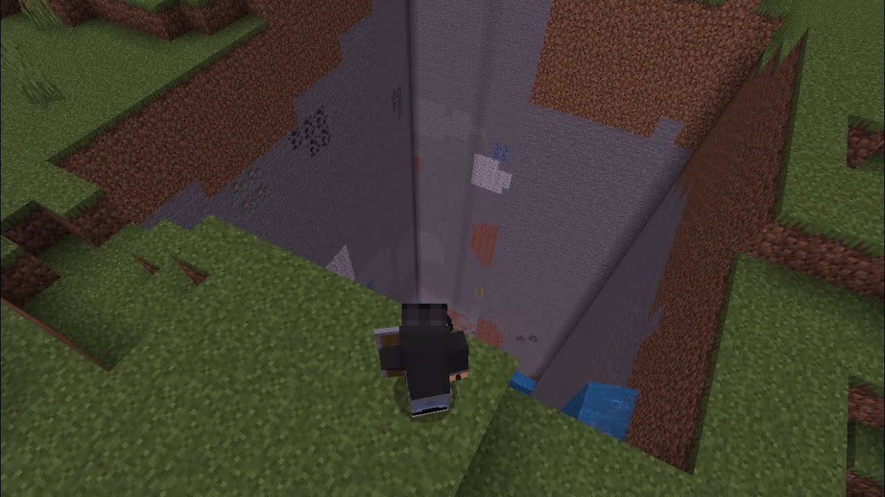 Minecraft But Chunks disappear every 10 Seconds - YouTube