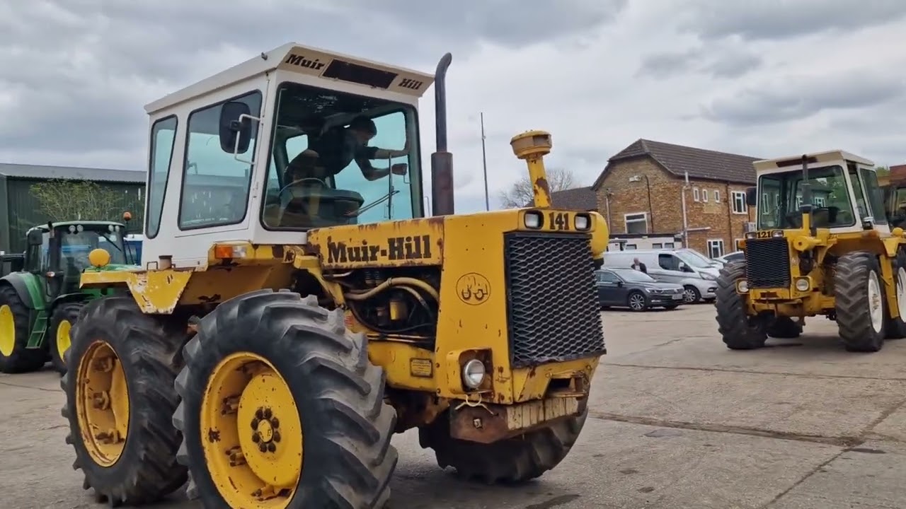 1981 Muir Hill 141 III Classic Tractor! - YouTube