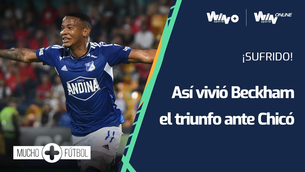 Así vivió Beckham David Castro el Millonarios vs. Boyacá Chicó - YouTube