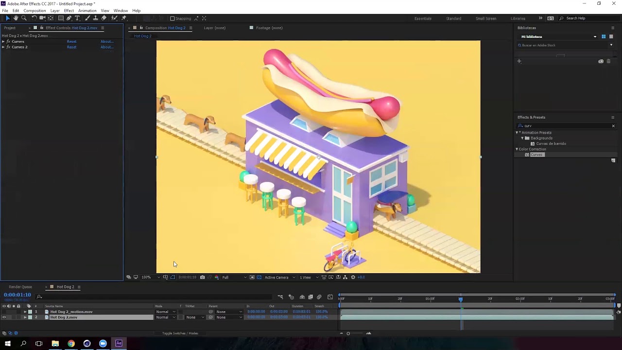 22/23 Exporting the Cinema 4D Render — Animation: Bring your 3D models ...