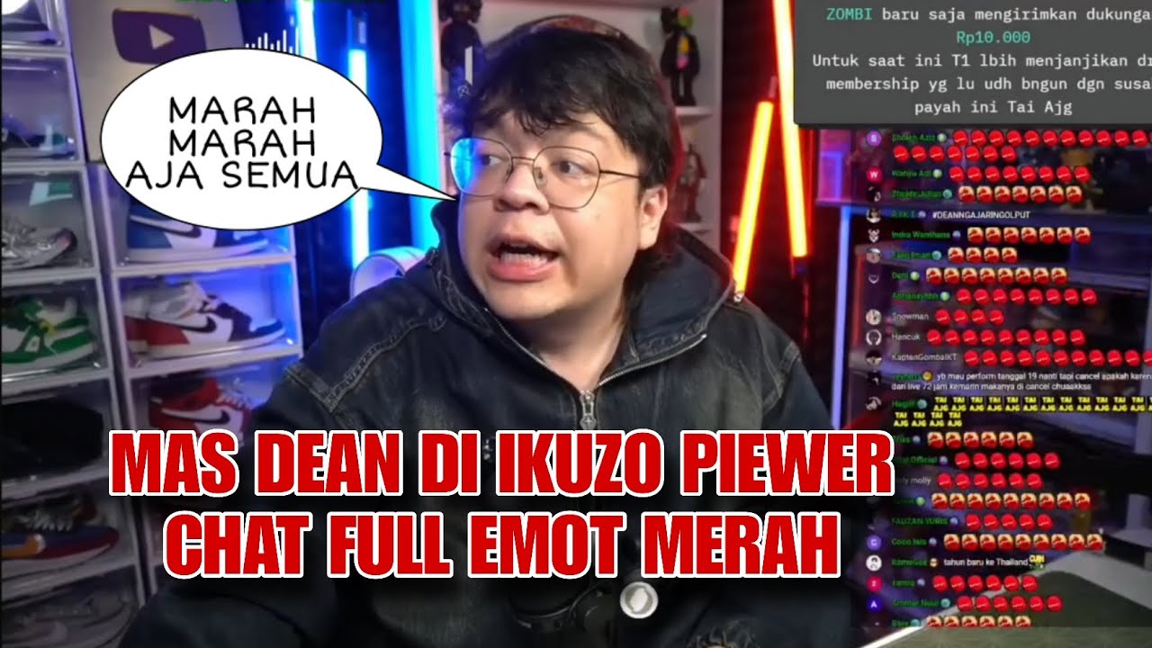 MAS DEAN BARU LIVE DI OMELIN PIEWERS - DEANKT STREAM - YouTube