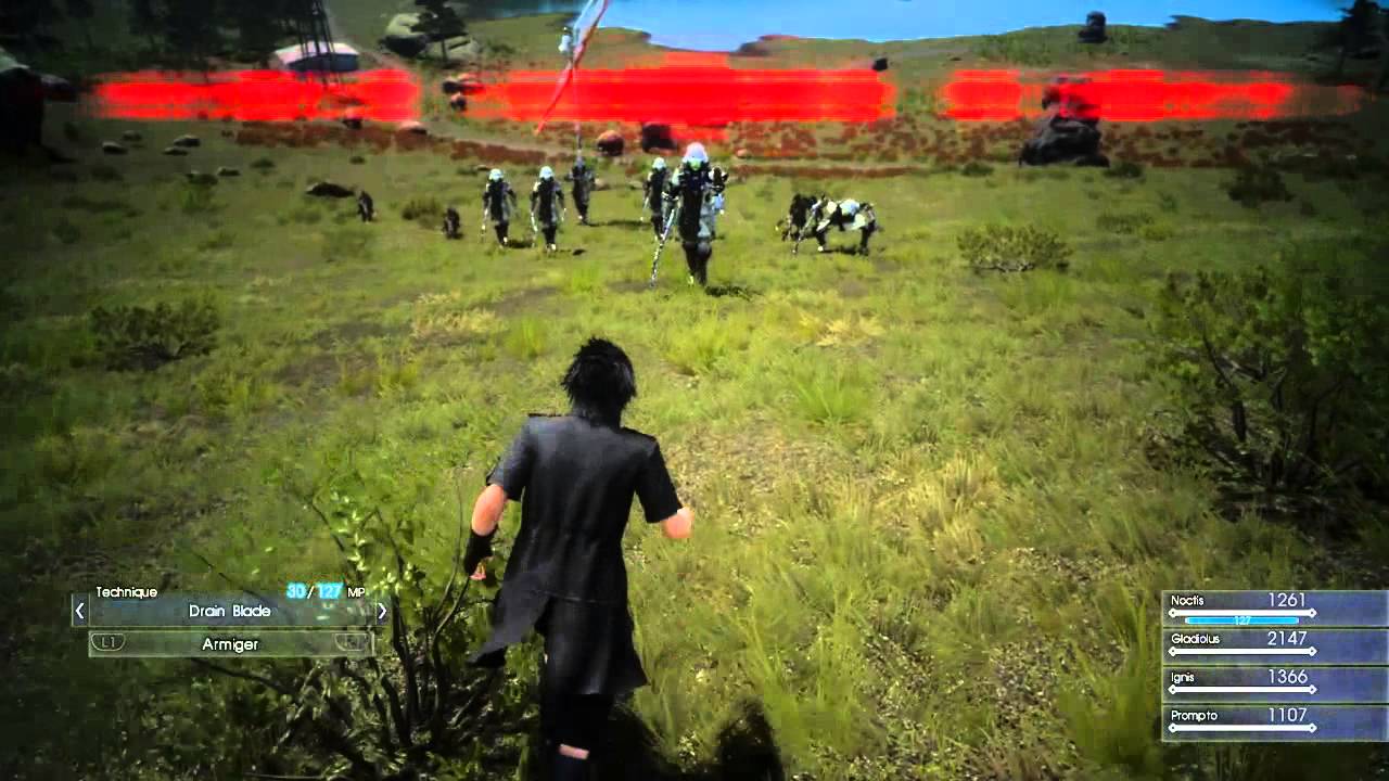 FINAL FANTASY XV DUSCAE - Phantom Sword Stuff - YouTube