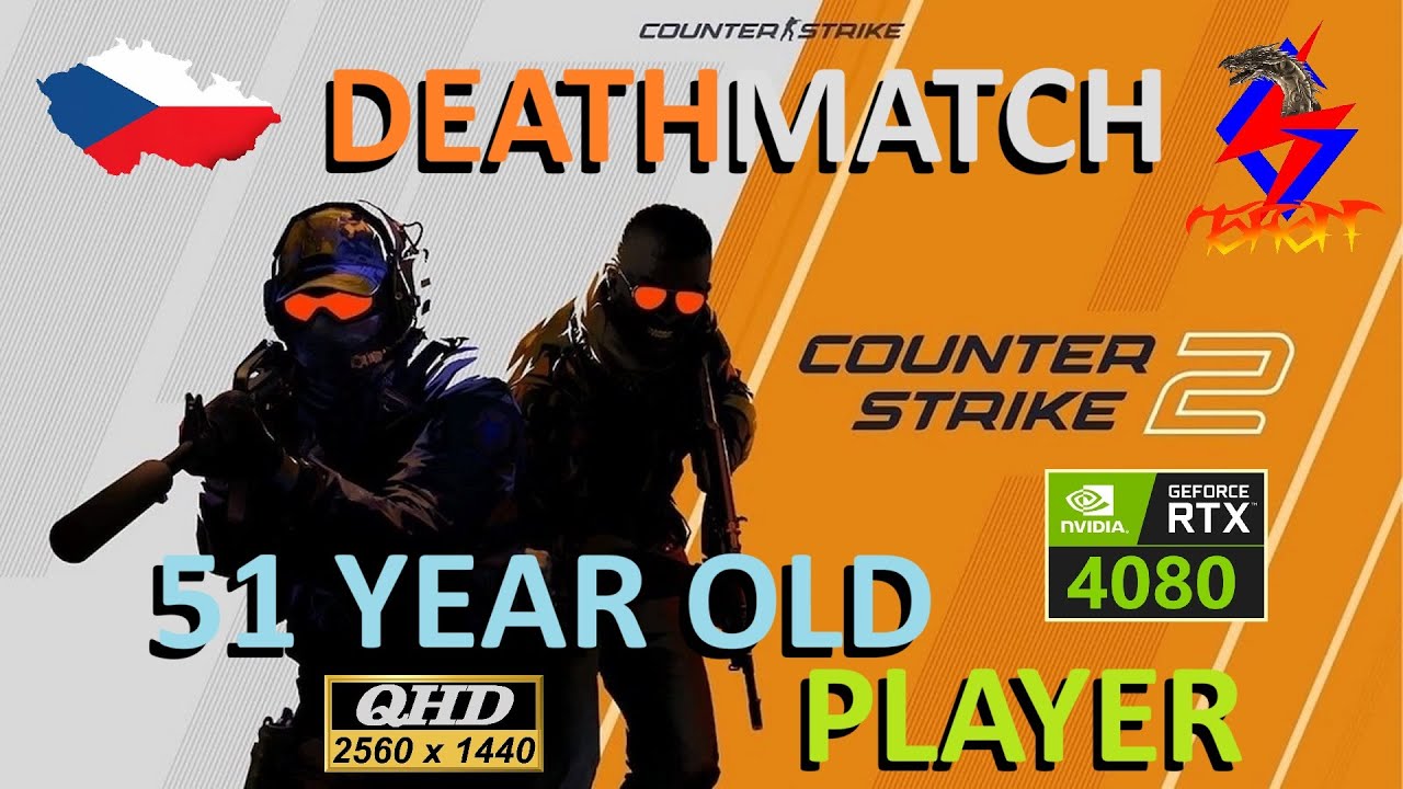 Counter Strike 2 | Když hraje BOOMER 51 let DeathMatch | CS 2 | Mladí ...