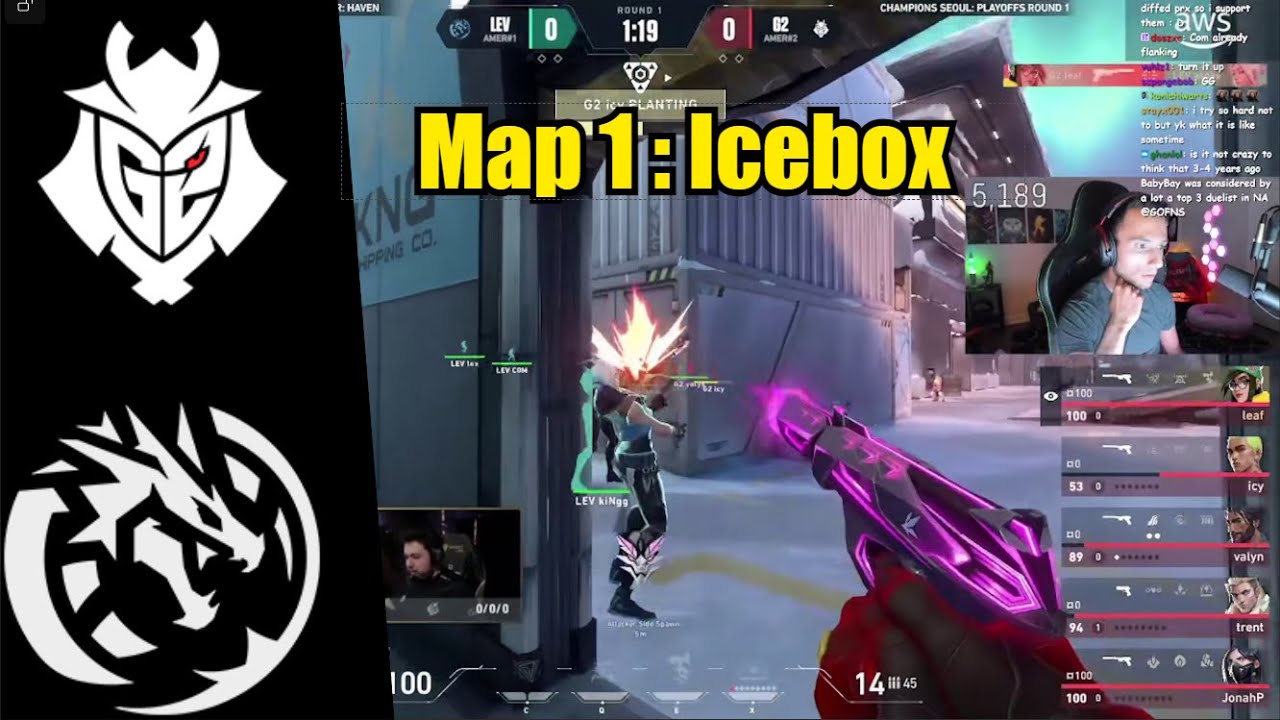 FNS reacts to LEV vs G2 | Map 1 | Valorant Champions 2024 | - YouTube