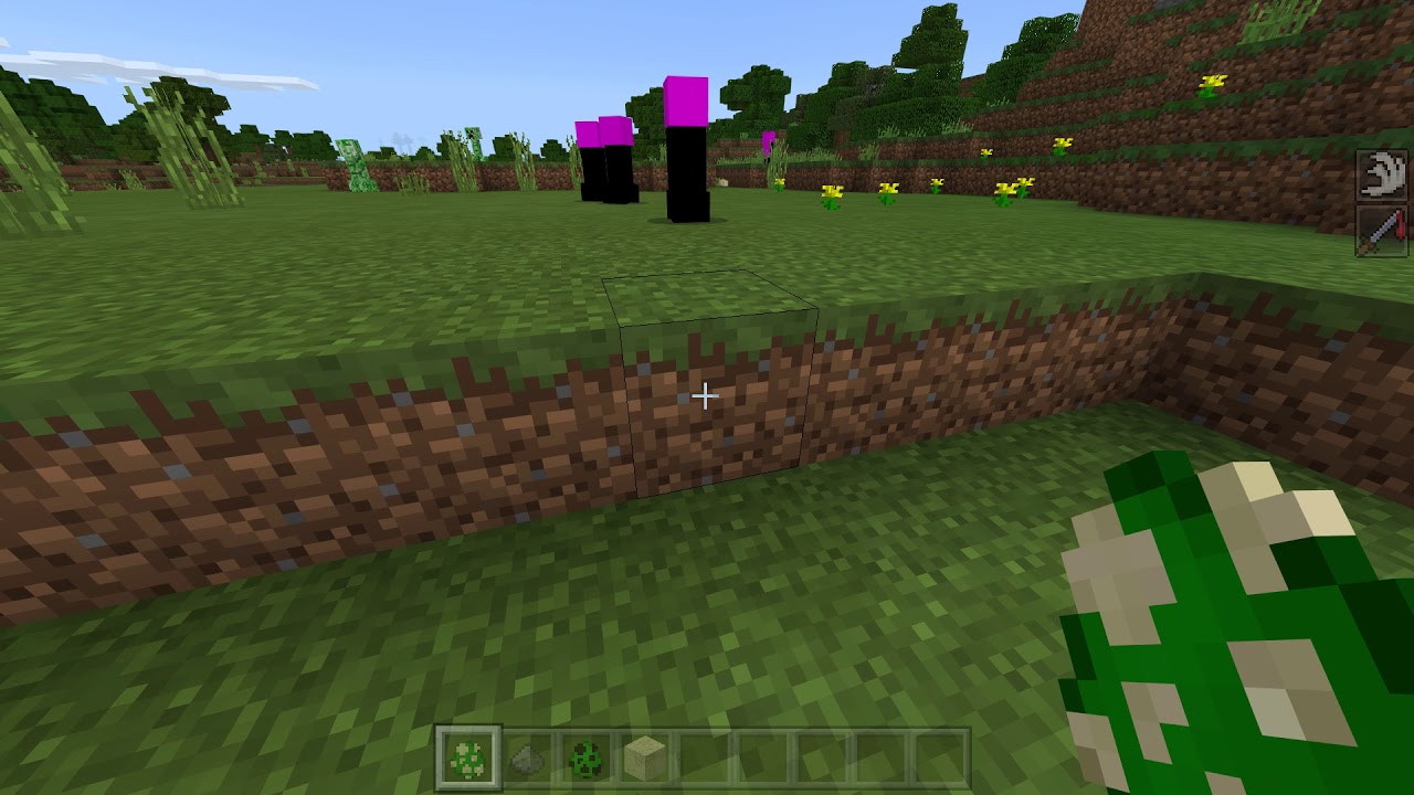 Minecraft new entity's missing texture - YouTube