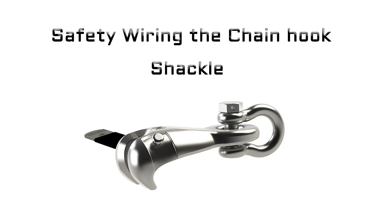 Chain Hook Safety Wiring - YouTube