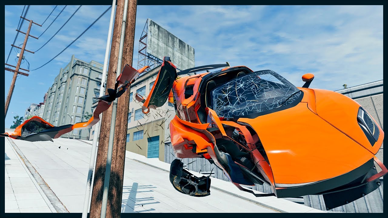 This New Supercar is Absolute INSANITY - BeamNG Drive - YouTube