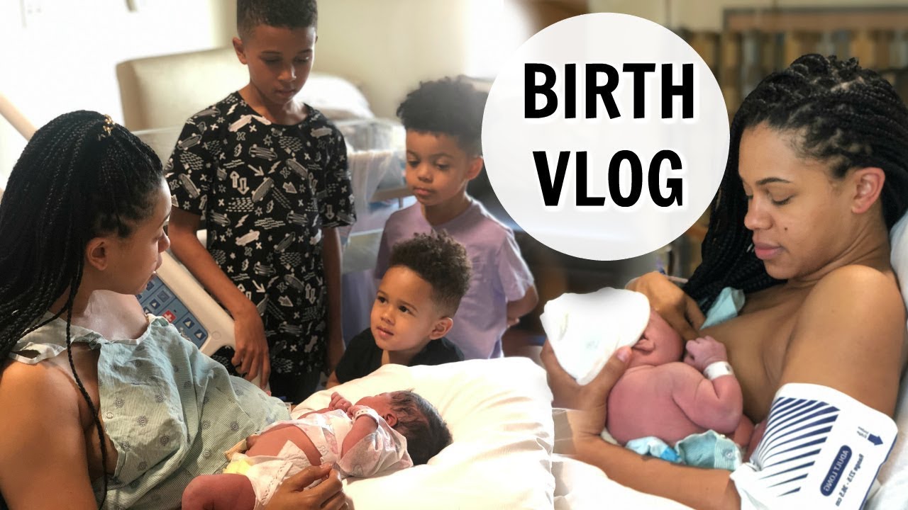 BIRTH VLOG pt. 2 | She's Here!!! - YouTube