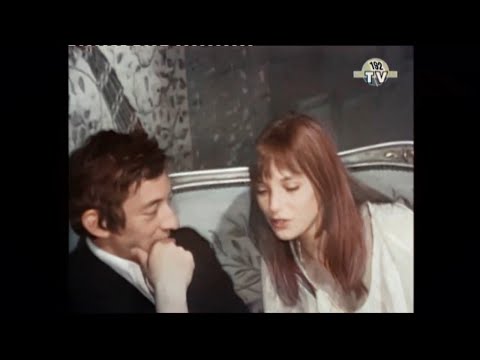 Jane Birkin  & Serge Gainsbourg - 69 année érotique ( '69 Rebroadcast 192 TV AI Colorized HQ Audio )
