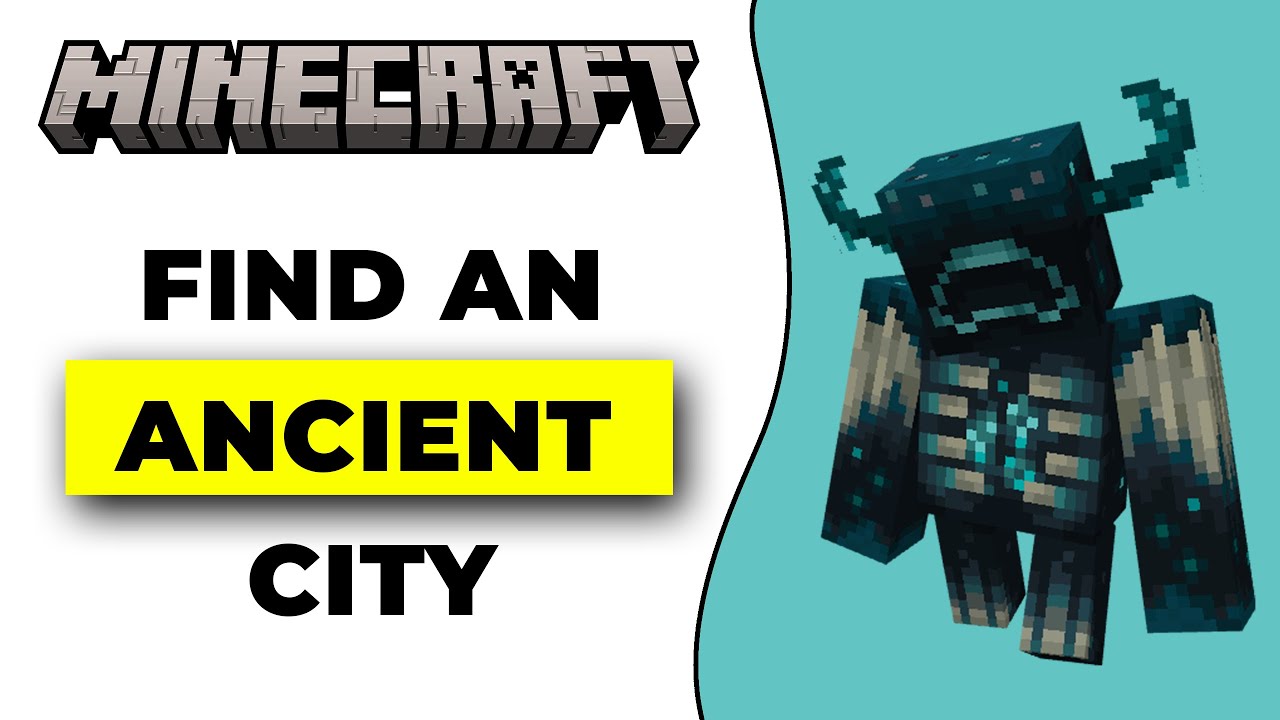 How To Find An Ancient City In Minecraft Bedrock 1.20 - YouTube