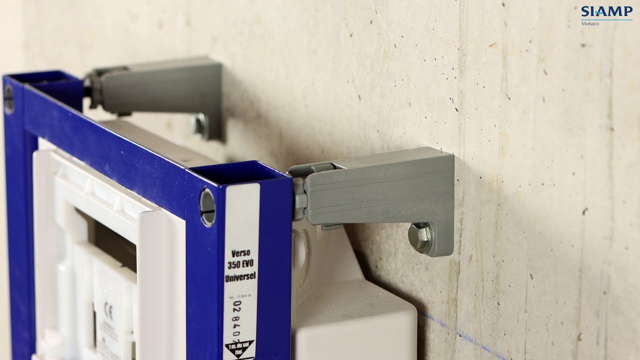Installation bâti-support Verso 350 SIAMP - YouTube