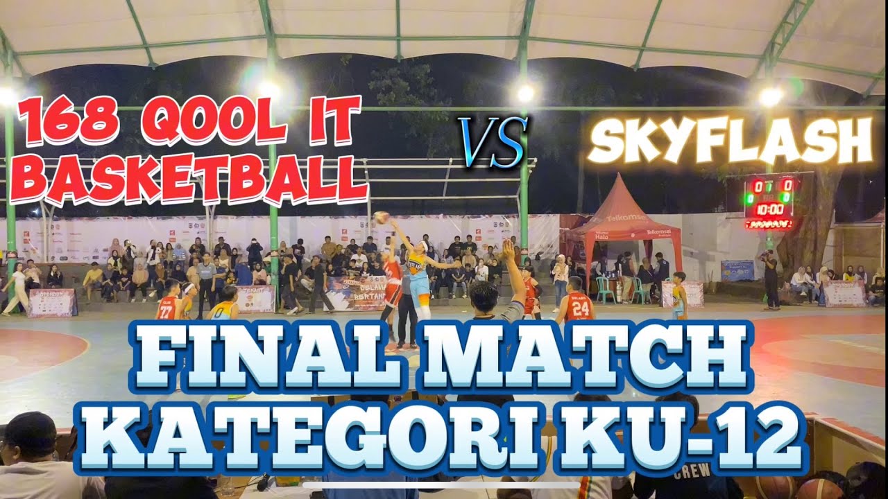 SERU ! 168 Qool It Basketball berhasil menjadi juara usai tumbangkan Skyflash | Final MATCH ABC ...