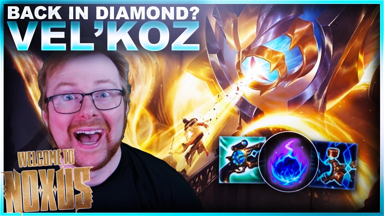 I GET BACK TO DIAMOND WITH VEL'KOZ? | League of Legends - YouTube