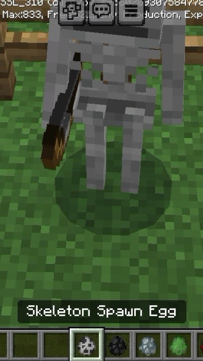 How Many Shots Of Iron Sword We Need To Kill A Skeleton In Minecraft # ...
