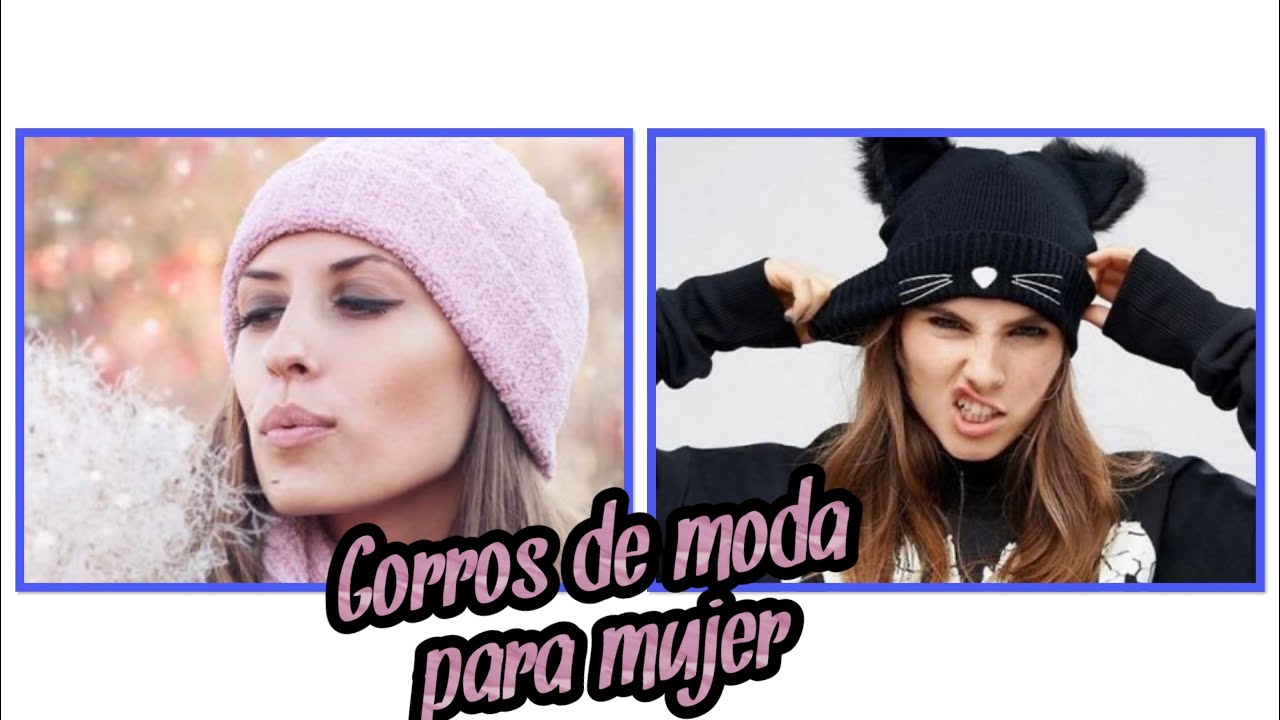 📌Gorros de moda 2020-21|de mujer para este invierno |Mundo Moda en ...