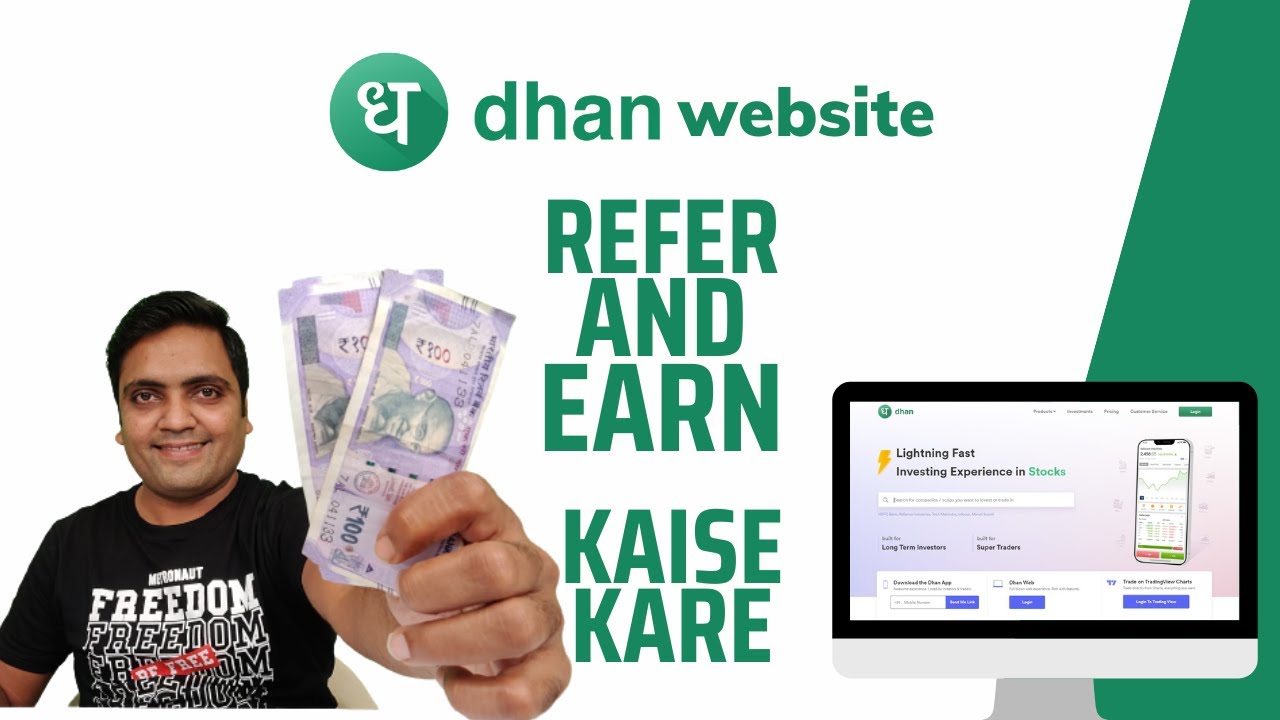 How to refer and earn on Dhan website | @DhanHQ series | Tech with ...