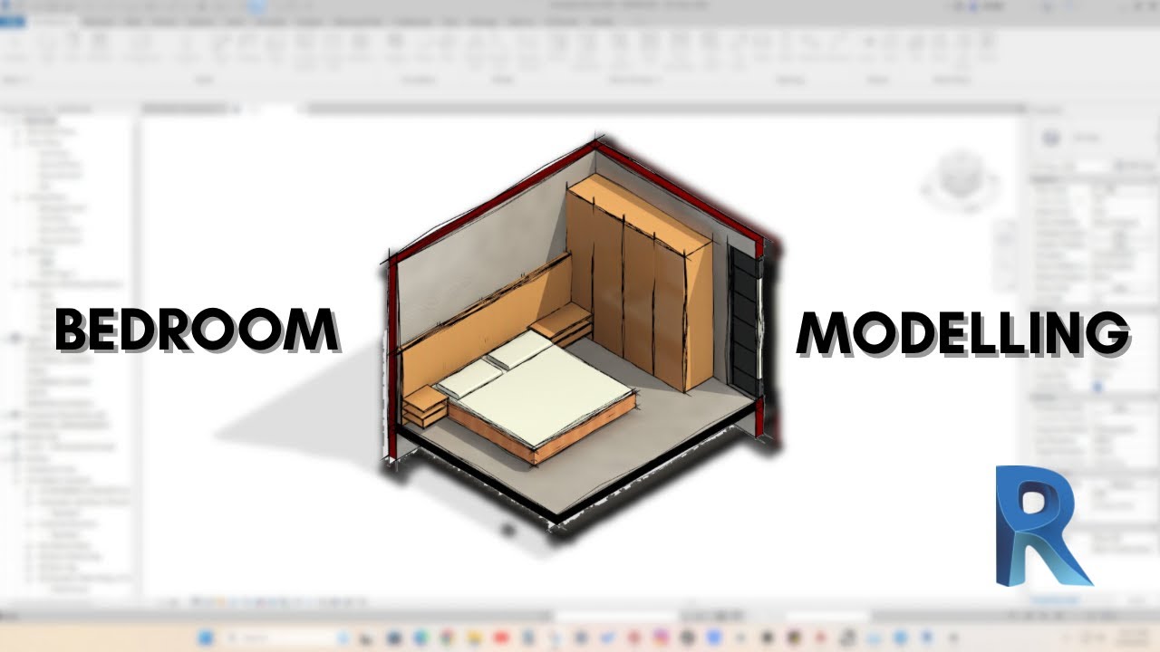 Architectural Modeling in REVIT 2022 and export to Sketchup Pro 2022 ...