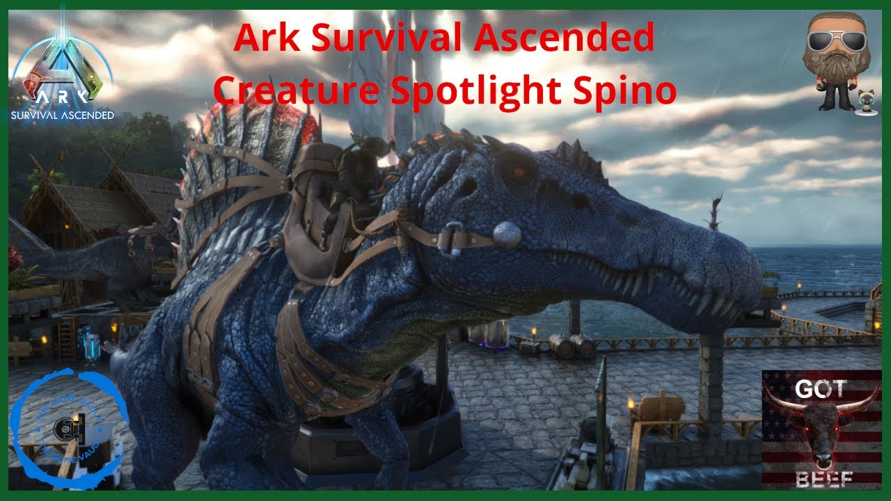 Ark Survival Ascended [PS5] Creature Spotlight Spino - YouTube