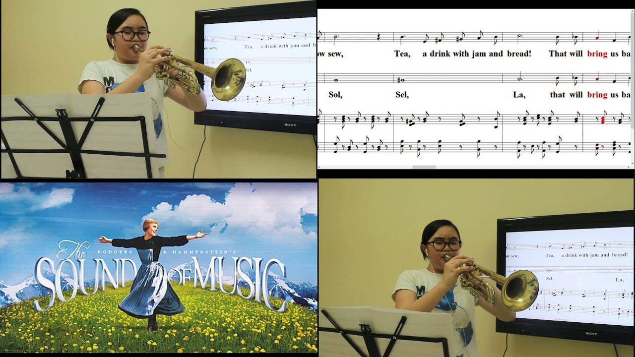DOREMI Song - Trumpet - The Sound of Music - Beginner Trumpet Player ...
