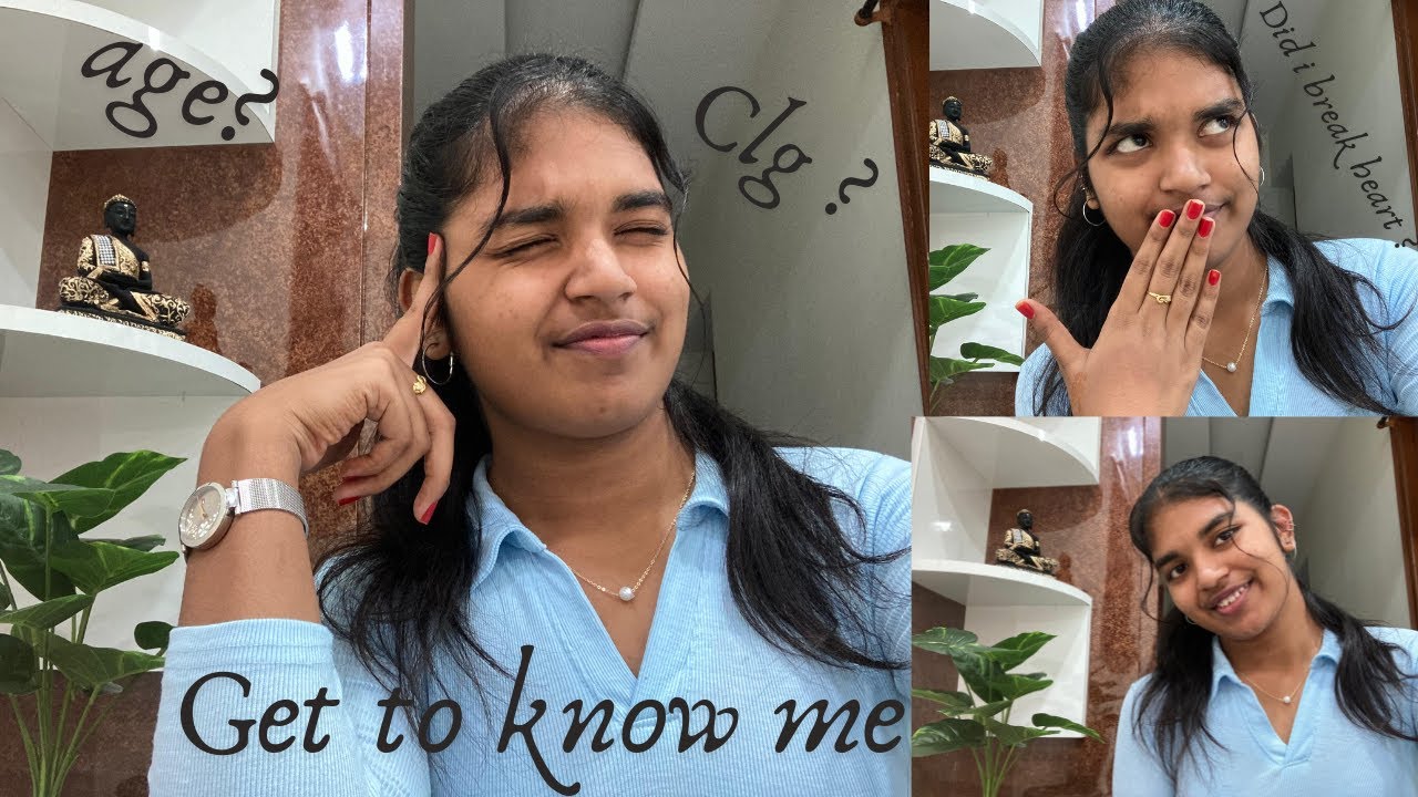 Get To Know me | Prav Nandu Vlogs | #Study #family #clg #frnds - YouTube