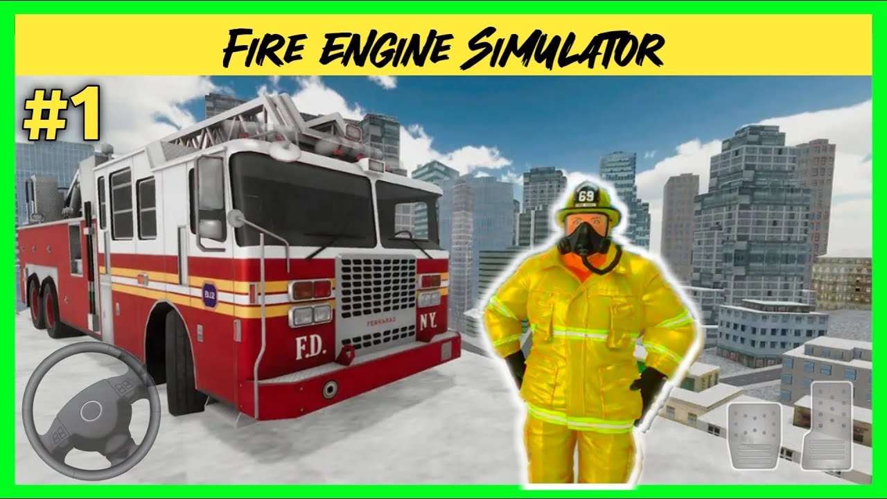 Fire Engine Simulator: So many Emergency calls are coming for rescue ...