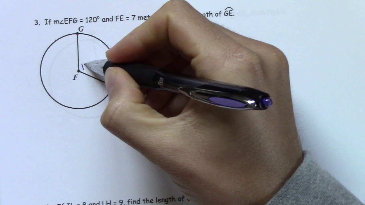 Circle Writing Task - YouTube