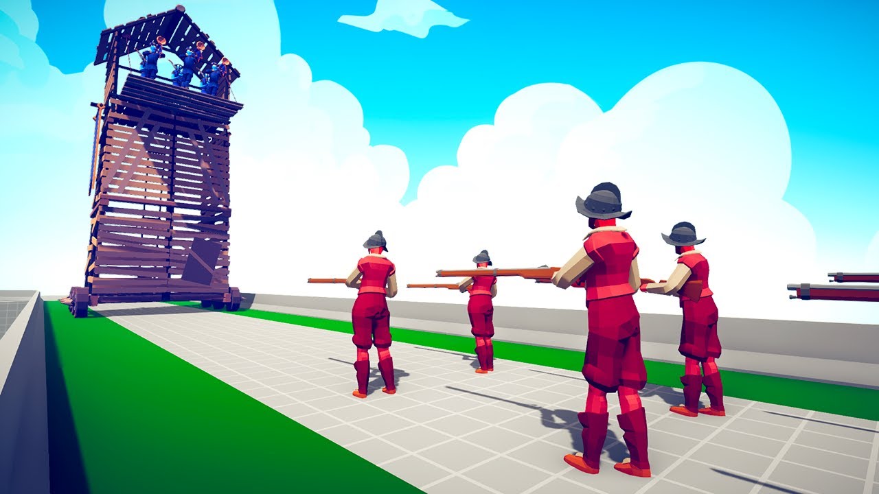 TOWER VS ALL UNITS | Totally Accurate Battle Simulator TABS - YouTube