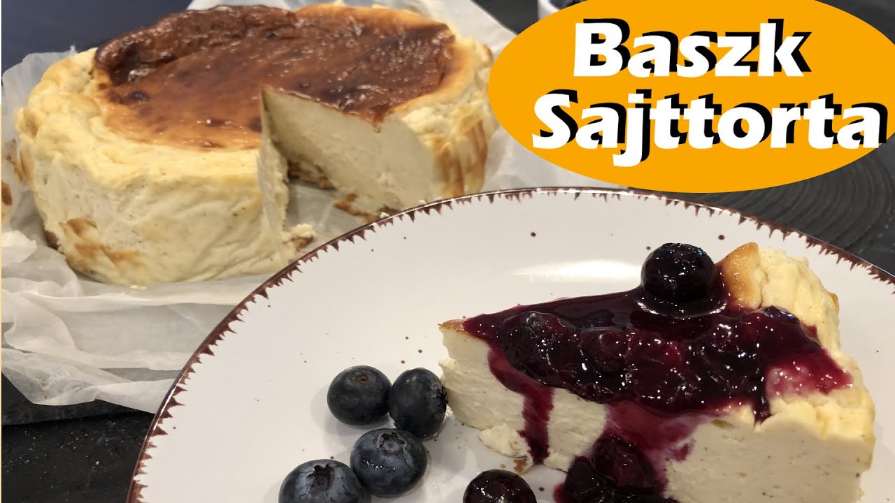 Baszk Sajttorta Cukor és Liszt Nélkül, Gluténmentesen | HagymaLekvár ...