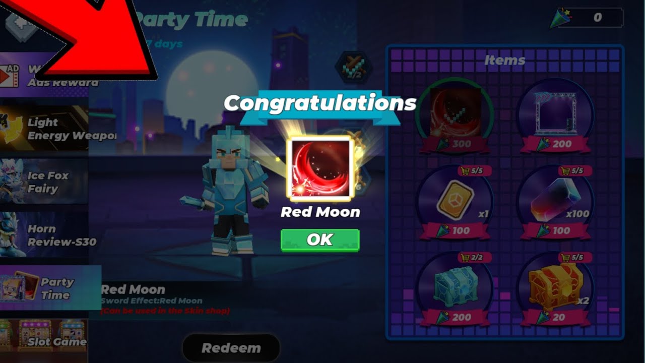 Buying "Red Moon" Sword effect in Bedwars!! - YouTube