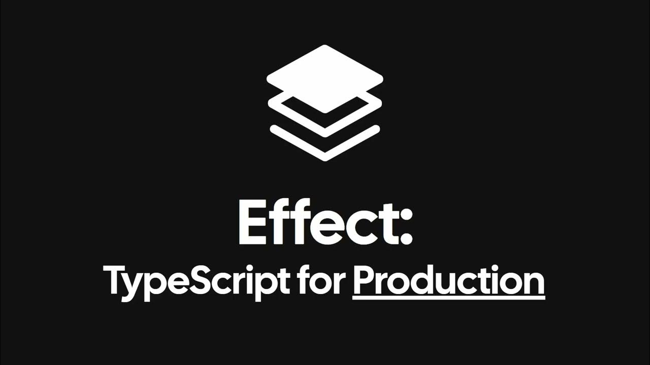 Effect 3.0: Production-Grade TypeScript - YouTube