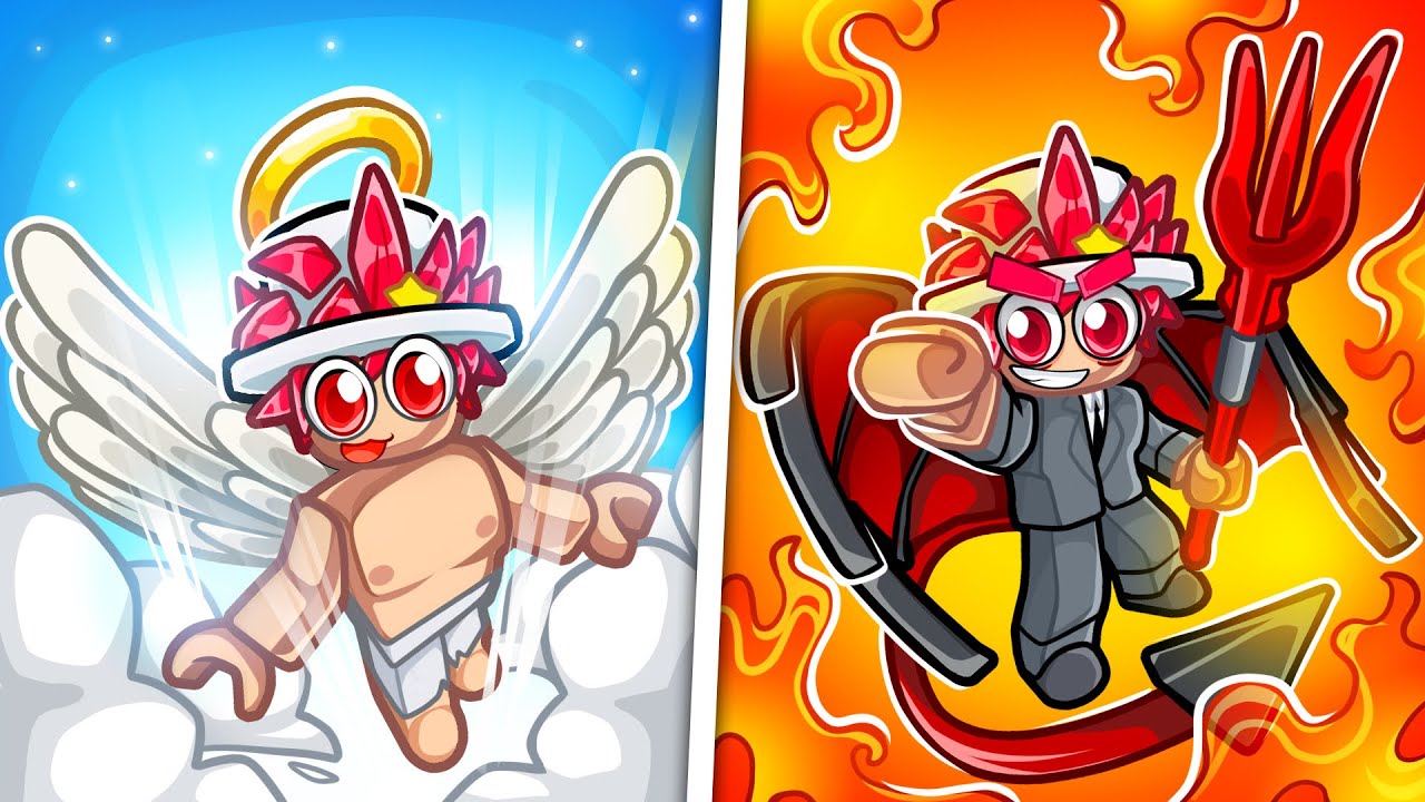 I Became GOOD and BAD in ROBLOX - YouTube