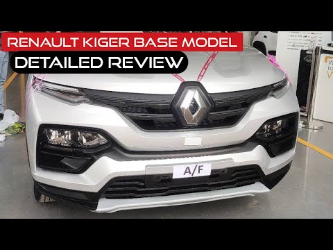 Renault Kiger Base Model | Detailed Review - YouTube