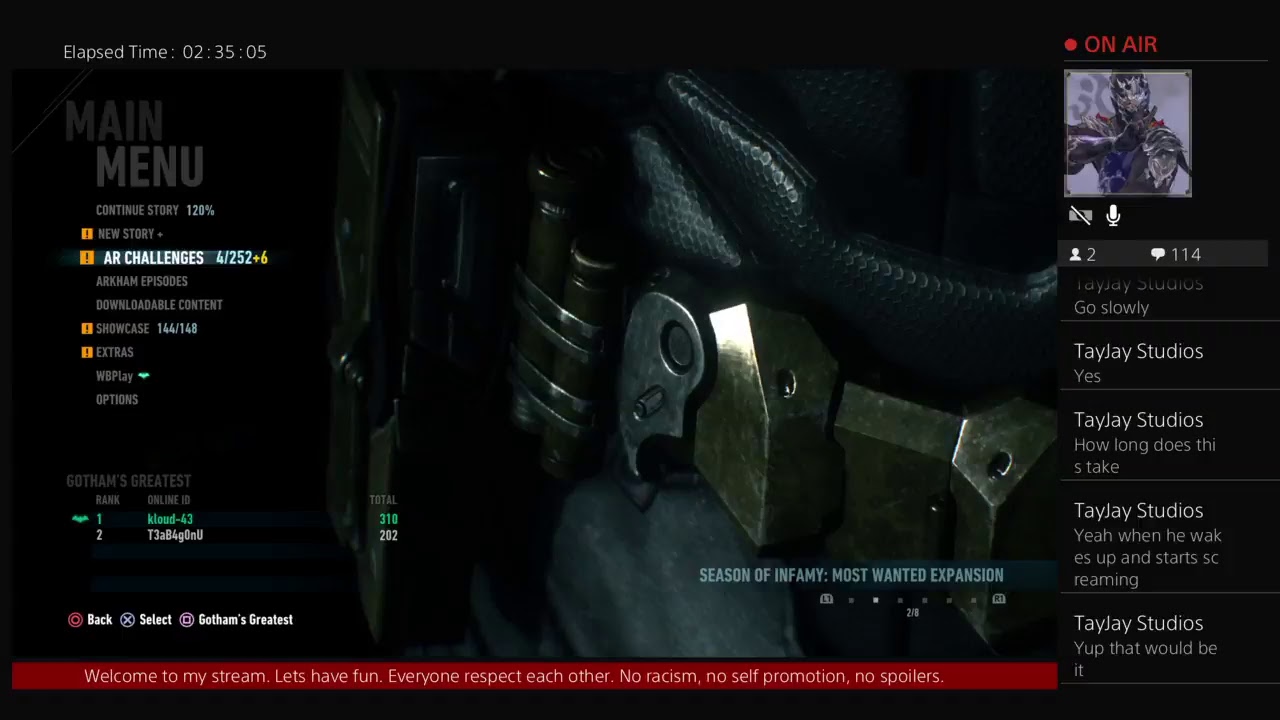 Arkham Knight stream 17 - YouTube