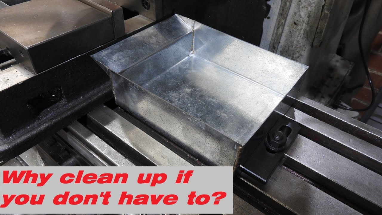 Swarf tray details - YouTube