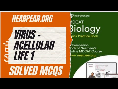 Virus/ Acellular life / Microbiology | Solved Nearpear MCQS | Mdcat ...