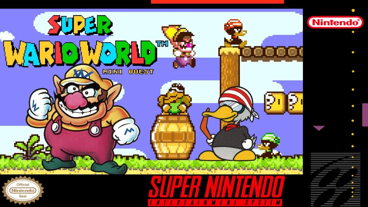 Super Wario World: Mini Quest - Hack of SMW [SNES] - YouTube