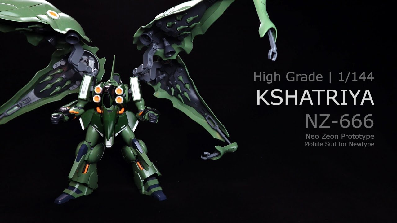 High Grade | NZ-666 Kshatriya | MOBILE SUIT GUNDAM UNICORN | Speed ...