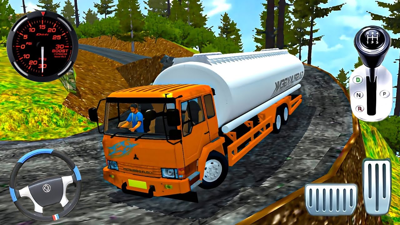 Mobil Game Fuso Fighter Tangki Truck Driving | Graphics Wala 3D Game ...