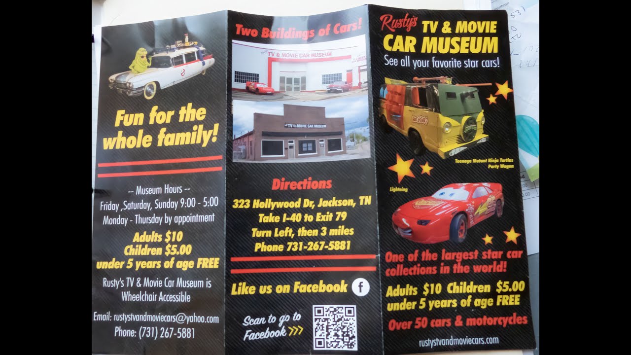 Rusty's TV and Movie Car Museum and Casey Jones Museum - YouTube