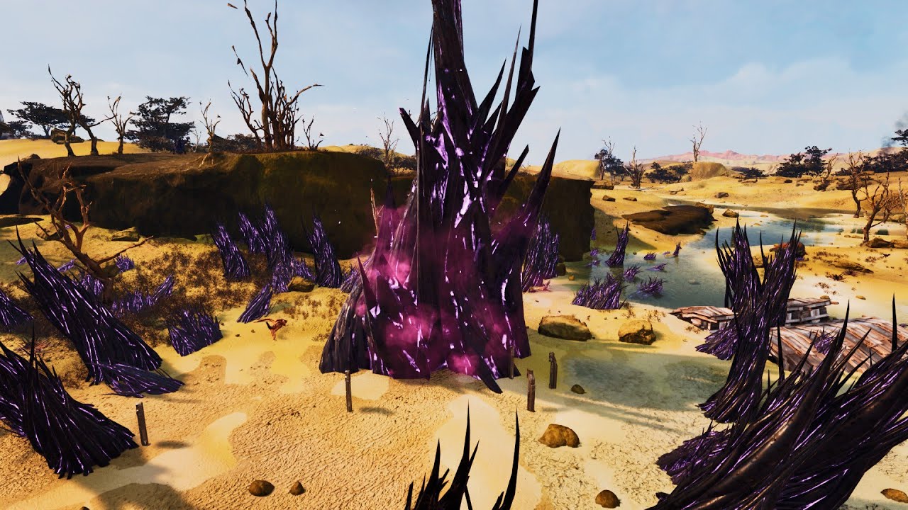 Defending my First Element Vein for Easy Element! ARK: Extinction ...