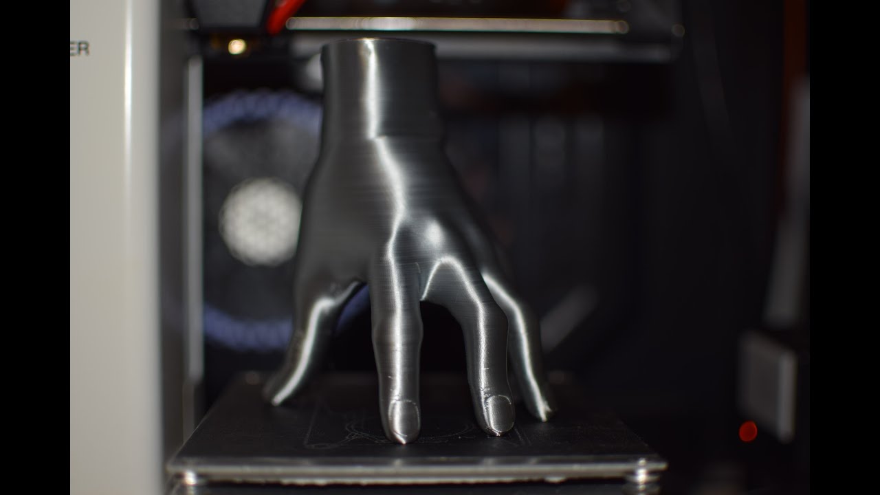 3D Printed Hand Time-Lapse - YouTube