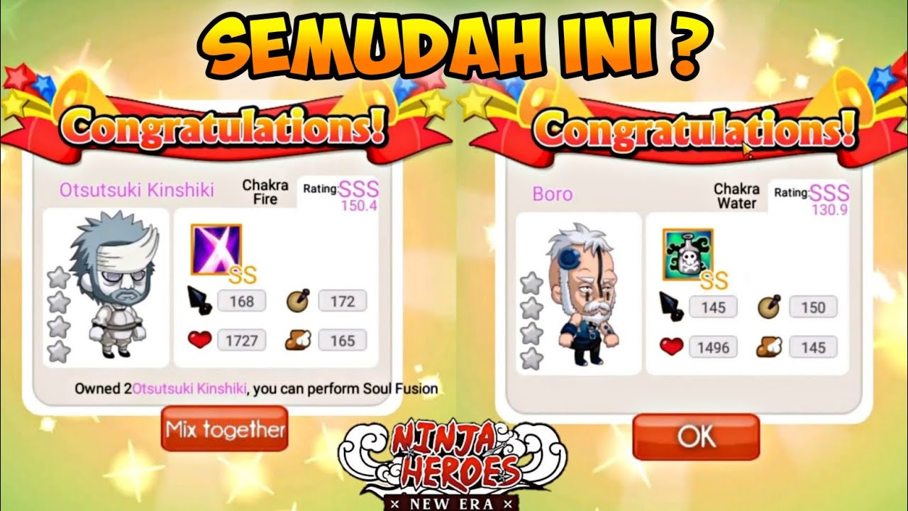 FREE AC & 298 GOLD - Ninja Heroes New Era - YouTube