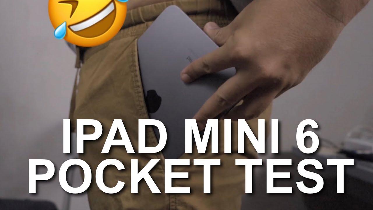 IPAD MINI 6 POCKET TEST (This is totally different video) - YouTube