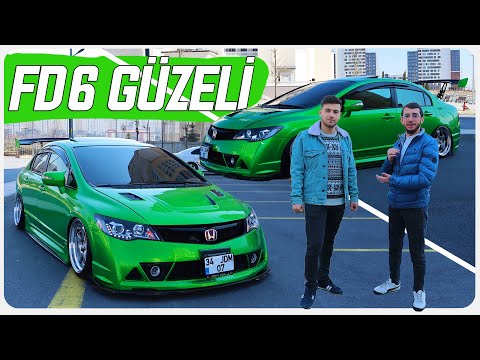 JAPONLARIN ÖVÜNEREK BAHSETTİĞİ HONDA CİVİC FD6