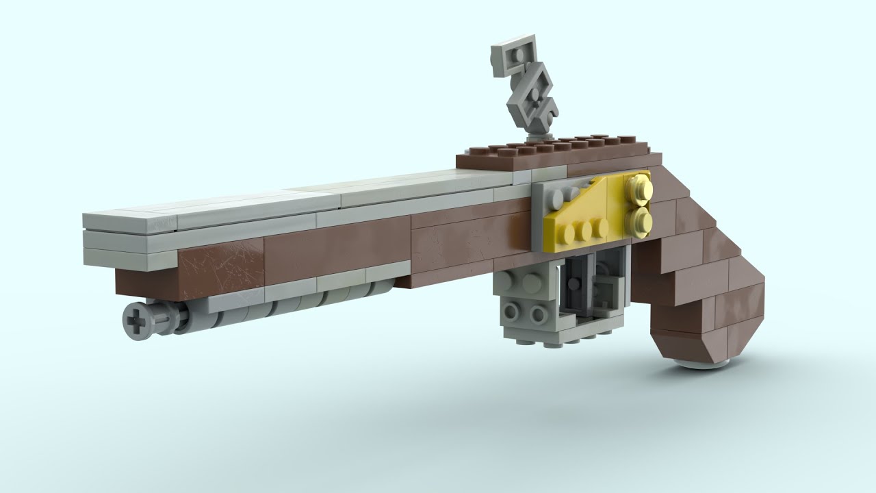 Lego Flintlock Pistol Build(179) - YouTube