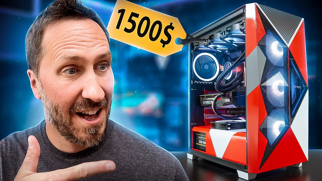 $1500 Antec DF800 Flux Gaming PC Build! - YouTube