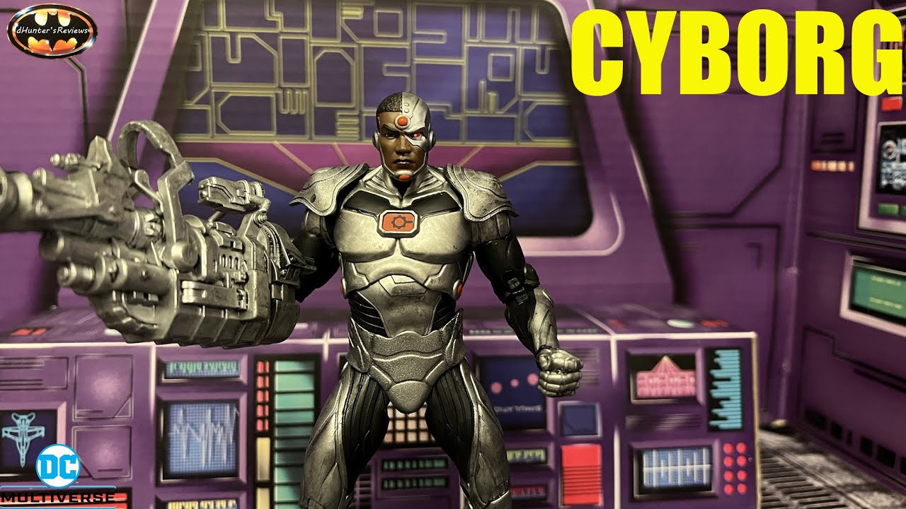 McFarlane DC Multiverse Cyborg DC Rebirth Justice League Titans Action ...