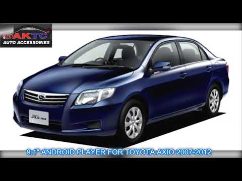 ANDROID PLAYER FOR TOYOTA AXIO 2007-2012 - YouTube