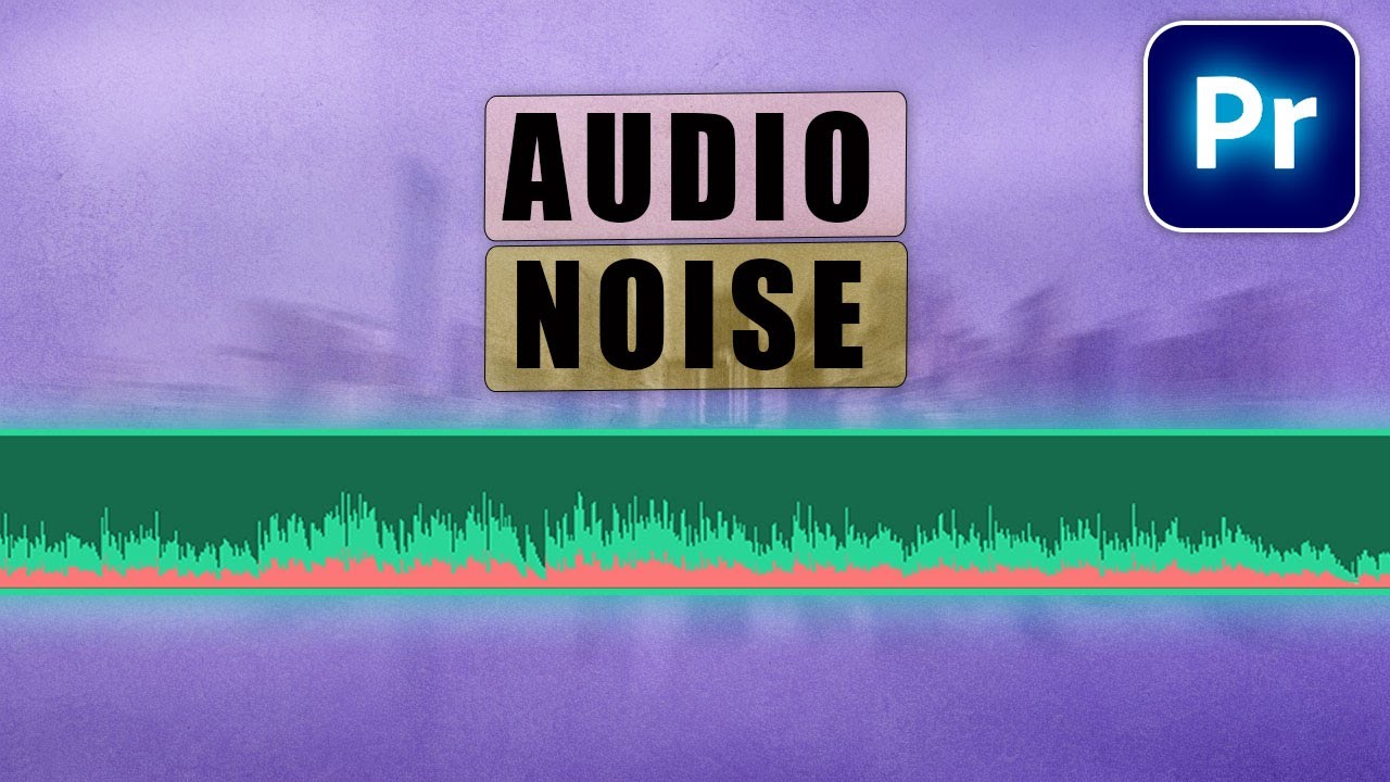 REMOVE Audio Background NOISE In Premiere Pro - YouTube