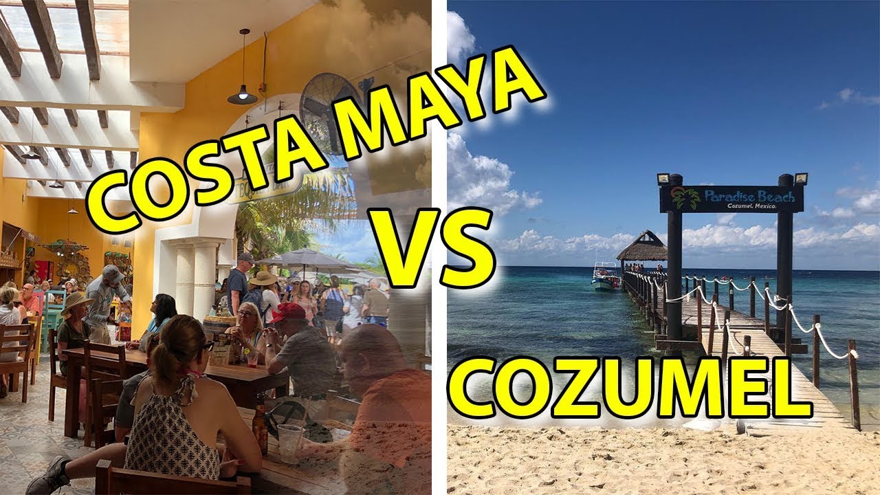 Cozumel vs Costa Maya? - NCL Ports - Travel Tip - YouTube